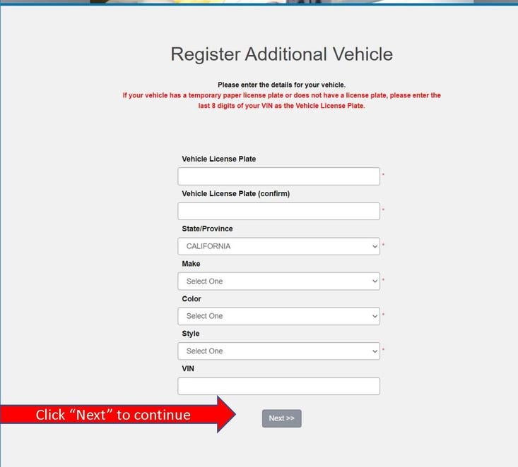 Directions for Adding a Vehicle to a Parking Permit | UCR ...